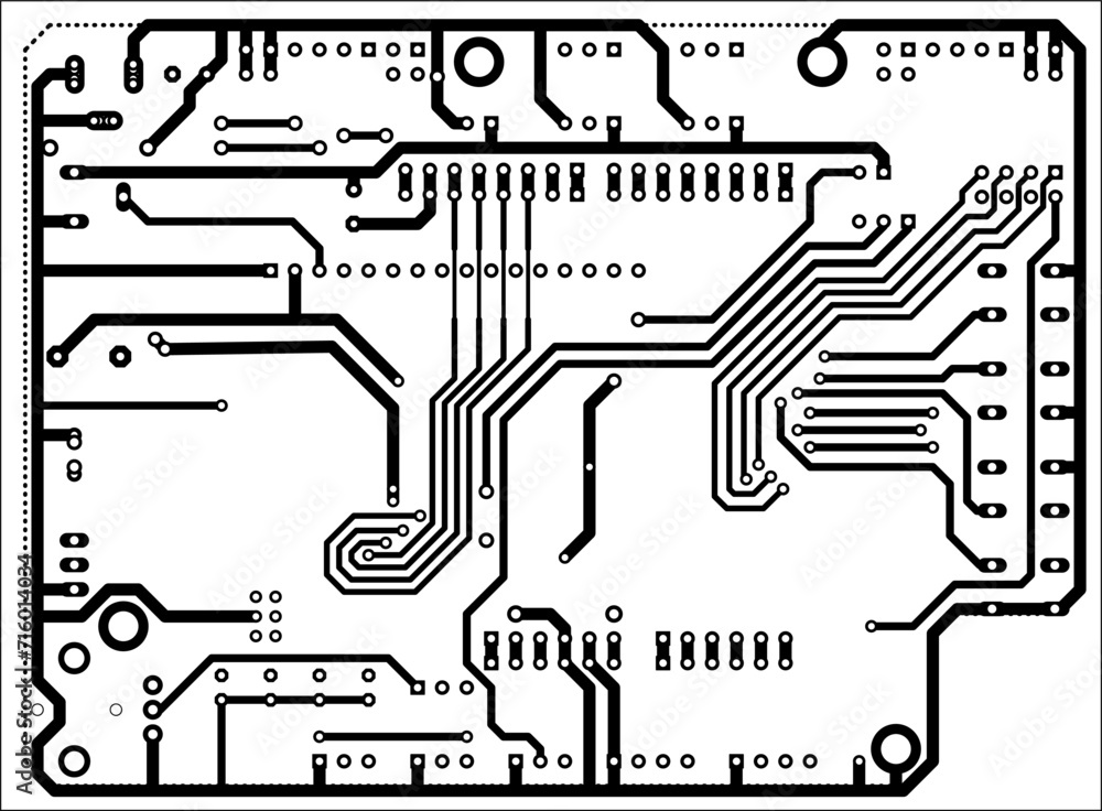 Tracing conductors of printed circuit board of electronic device ...