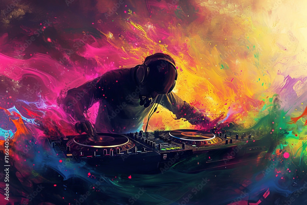 Through the rhythmic strokes of a brush and the harmonious blending of ...