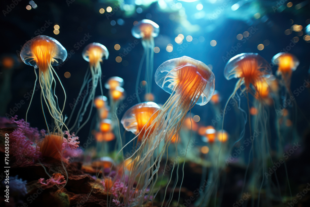 A photographer captures the ethereal glow of bioluminescent plankton in ...