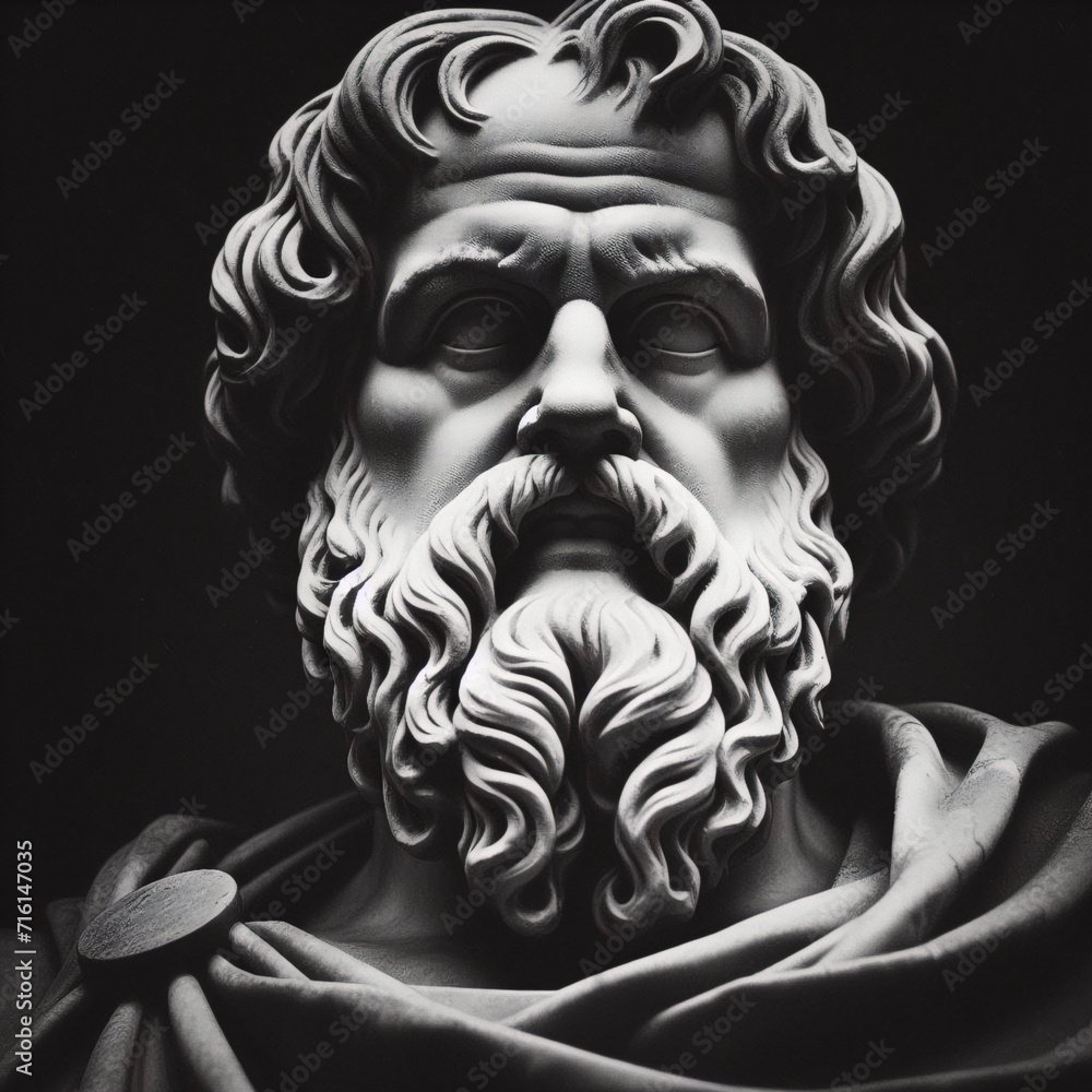 Socrates, Greek philosopher from Athens, founder of Western philosophy ...