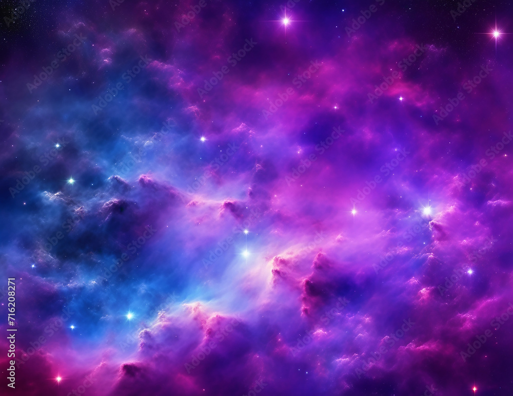 Beautiful colorful galaxy clouds nebula background wallpaper, space and ...