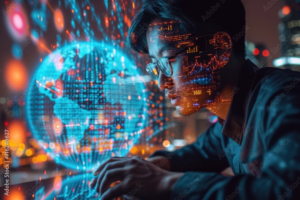 Intelligence (BI) and business analytics (BA) with key performance ...