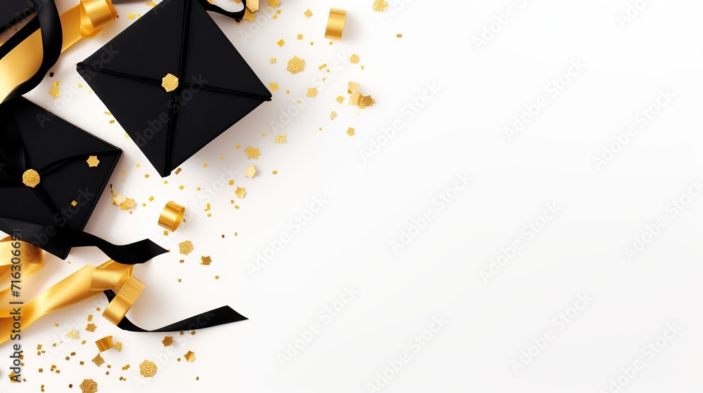 gift box graduation background with place for your text, good for ...