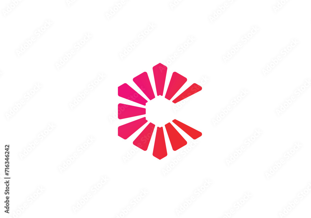 c letter logo core vector icon, C Logo set, letter C logo icon set ...