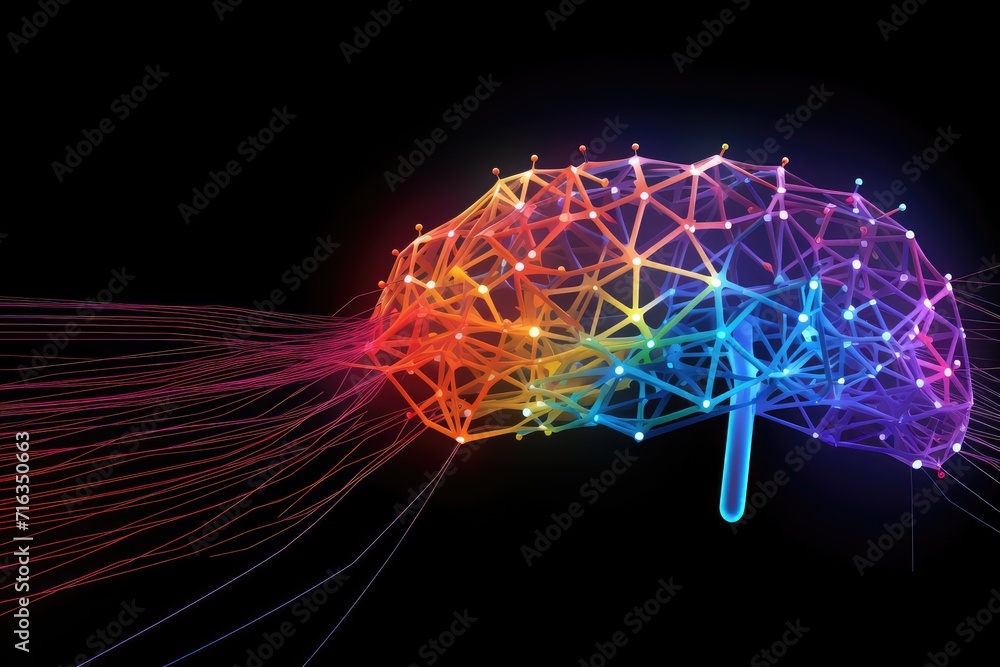 Human Mind Brain neurons Neuroplasticity transmit signals via axons ...