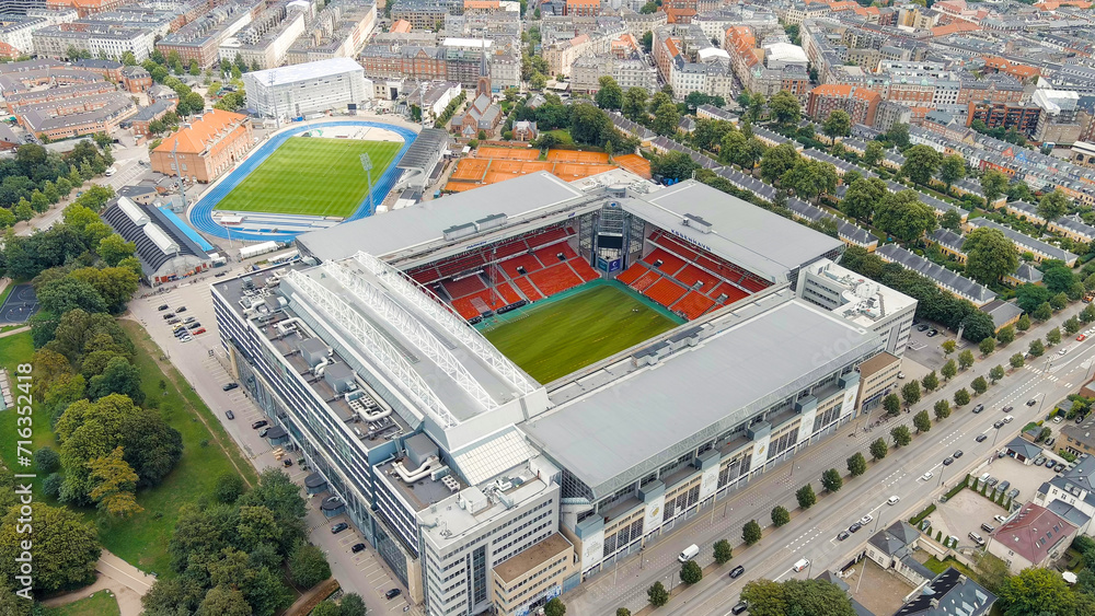 Copenhagen, Denmark - July 24, 2023: PARKEN - largest football stadium ...