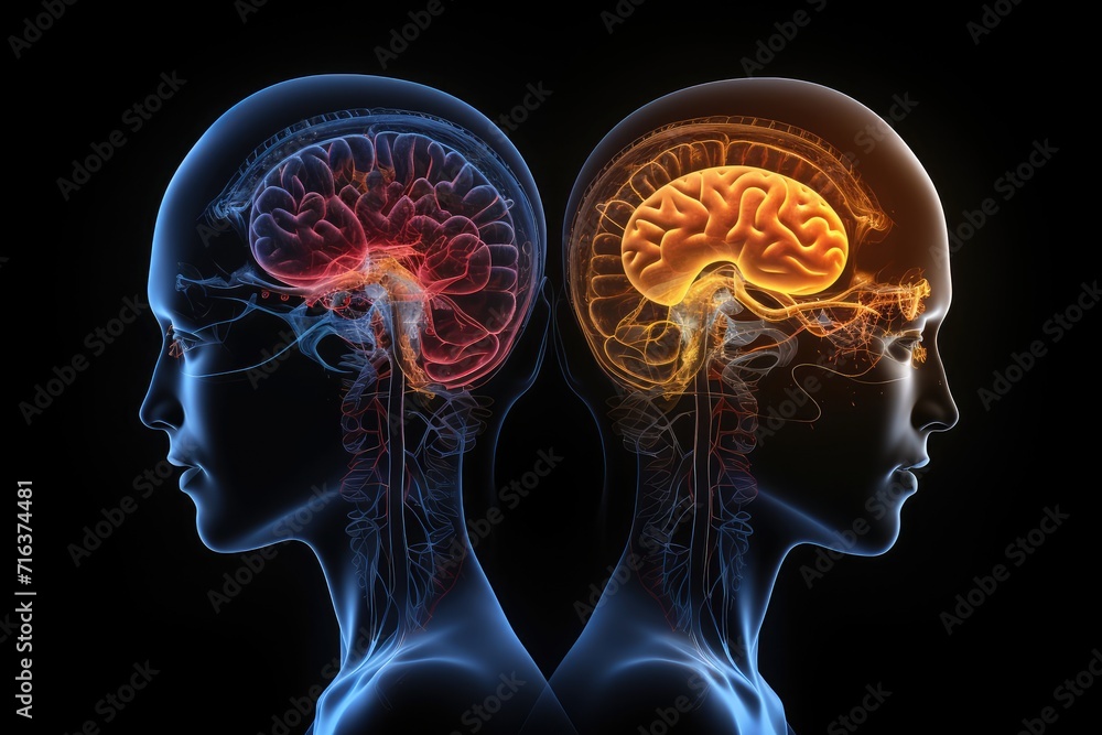 Mind self awareness mental wellness. Positive thinking neuronal ...