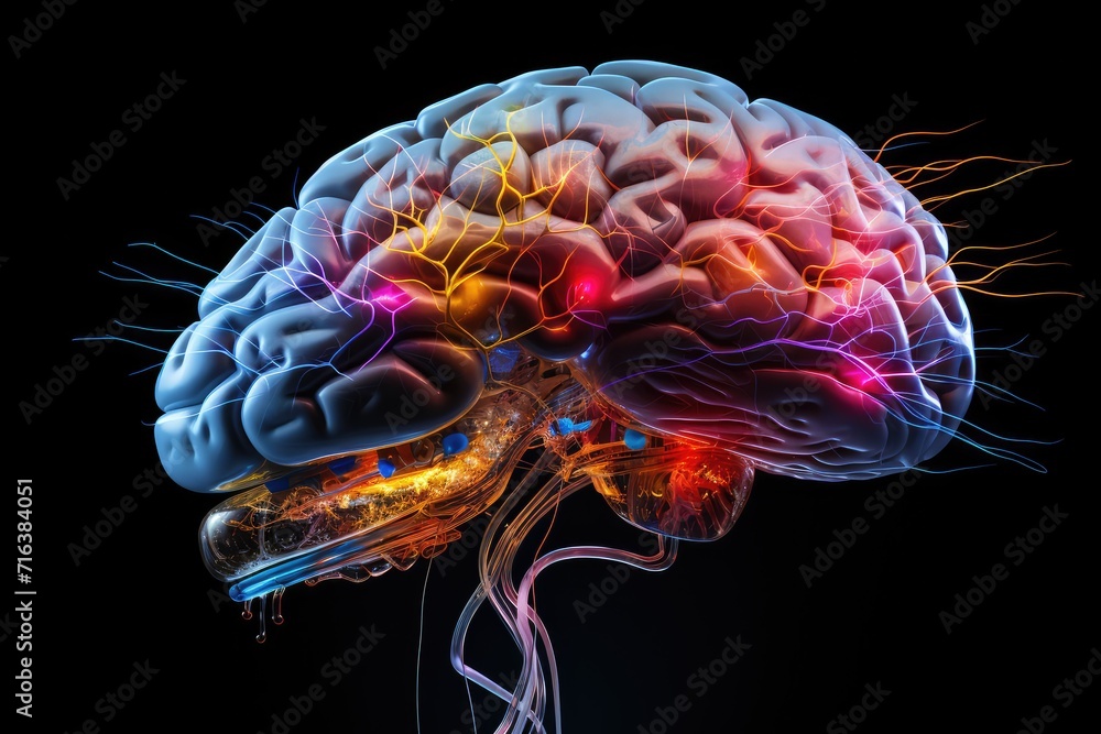 Brain communication synapses, stimuli. Neuroplasticity brain's ...