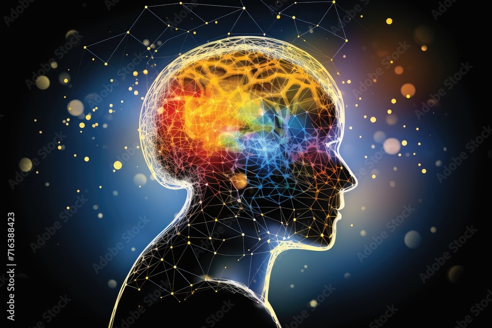 Nerve cell Neuronal structures. Brain cell Axonal arborization ...