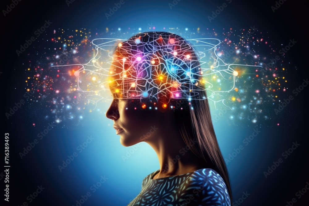 Nerve cell Neuronal structures. Brain cell Axonal arborization ...