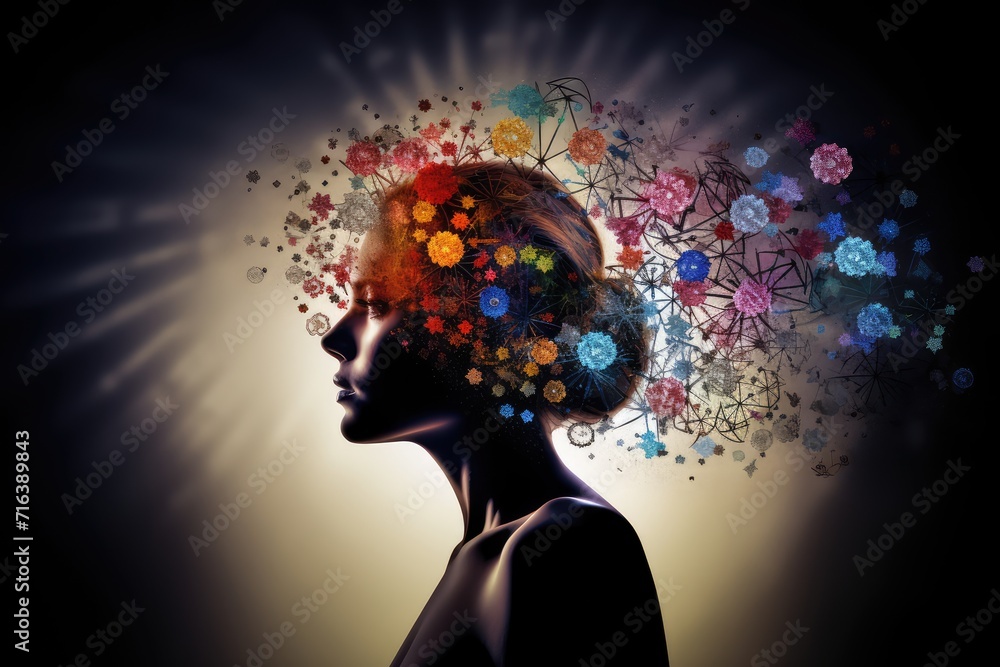 Brain Axon Neuronal Network, Metacognition amid neural symphony ...