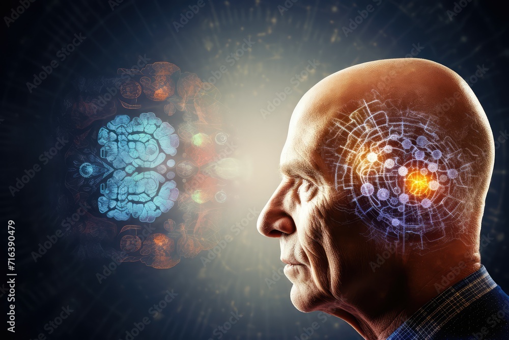 Brain Axon Neuronal Network, Metacognition amid neural symphony ...