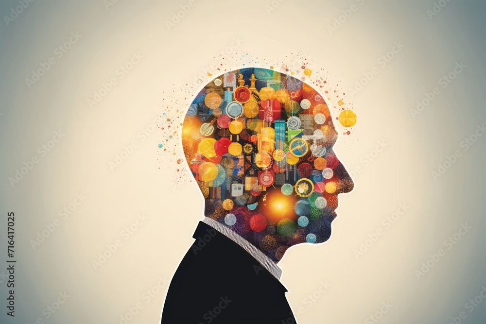 Brain nexus nervous system, epitomizes mindful resilience. Cognitive ...