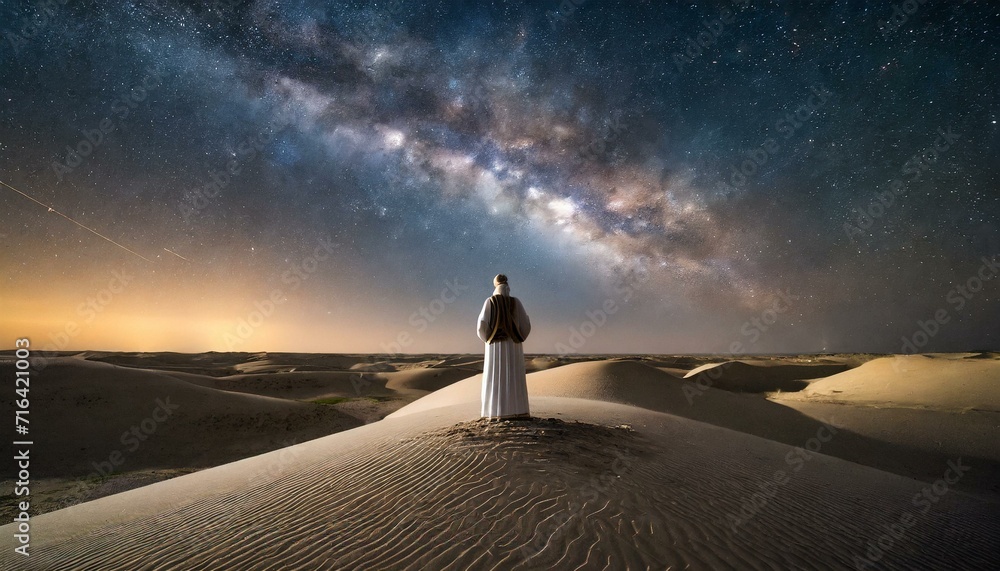 Abraham gets a promise from God under a sky full of stars, promise of ...