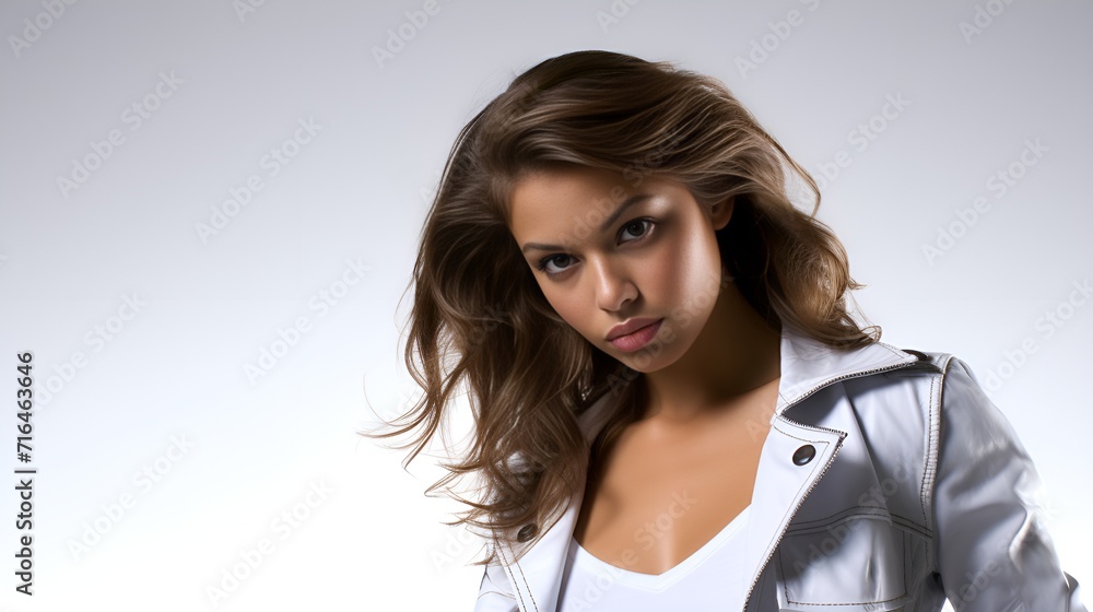 Fashion Model in a clean background stock photograph , Fashion Model ...