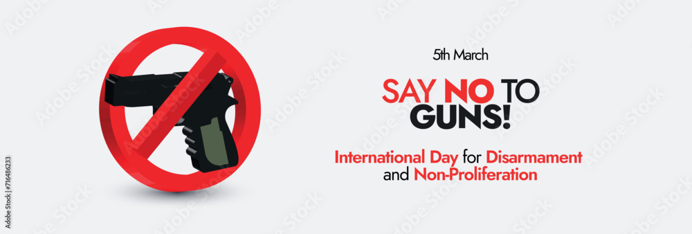 5th March International day for disarmament and non-proliferation ...