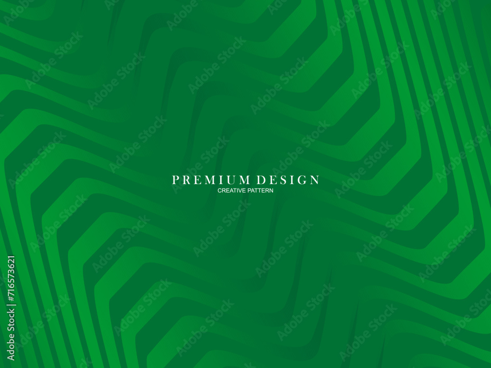 Abstract Green lines Background Template Vector, Green Background with ...