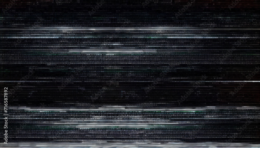seamless retro vhs scanlines or tv signal static noise overlay pattern television screen or ...