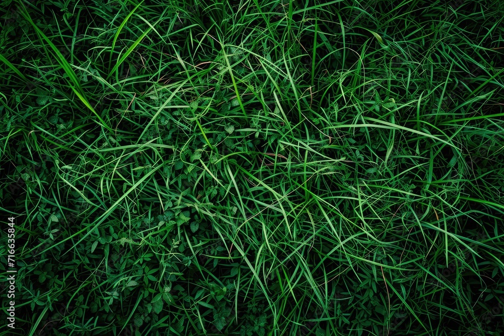 Lush green artificial turf providing a uniform and vibrant grass ...