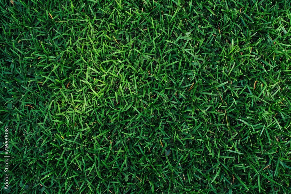 Lush green artificial turf providing a uniform and vibrant grass ...