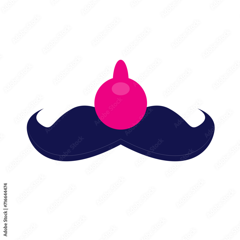 Quirky, funny and Groucho nose glasses. Carnival, Purim, festival ...