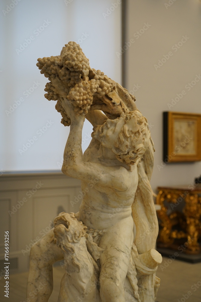 Satyr mit Panther von Pietro und Gian Lorenzo Bernini im Bode-Museum in ...