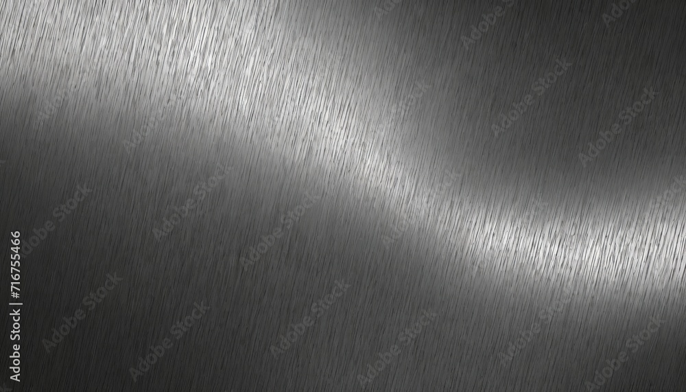 smooth with shine texture of gray metal. flat lay, top view. Concept ...