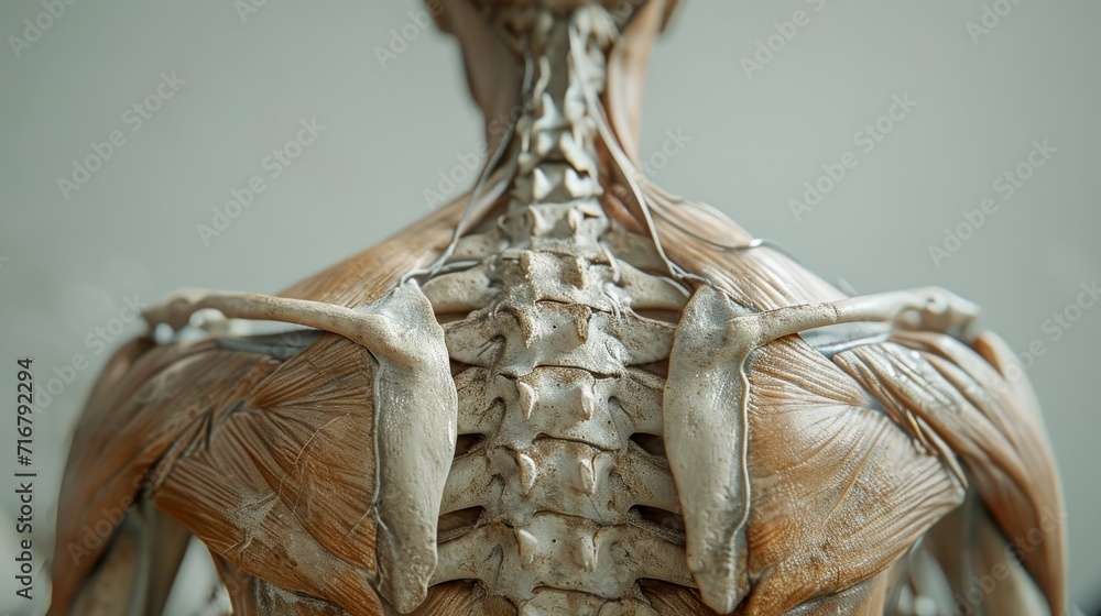 Model of the Human Bodys Back, A Detailed Look at the Anatomy of Human ...