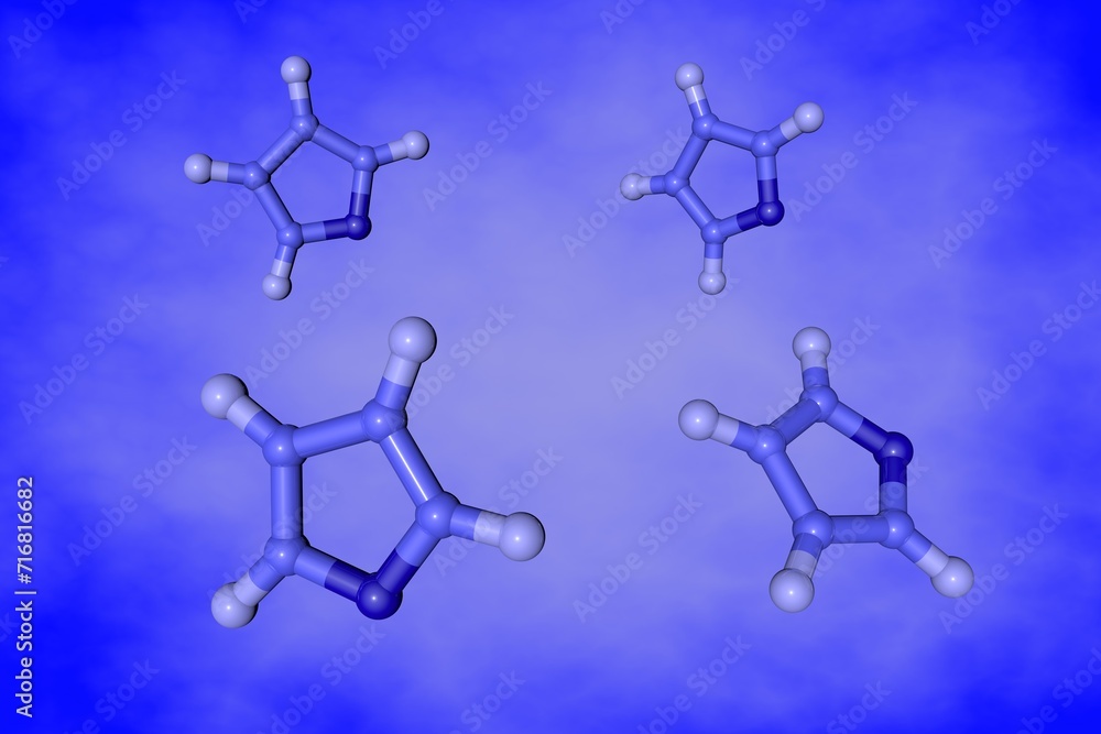 Furan, a five membered heterocyclic organic compound that is highly ...