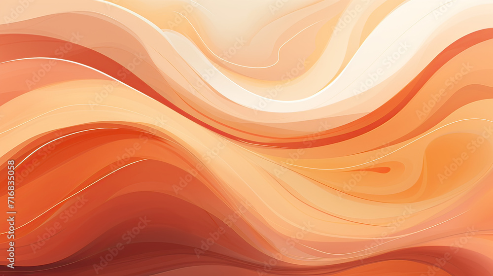 Abstract background inspired by Burnt Orange hues, using delicate ...