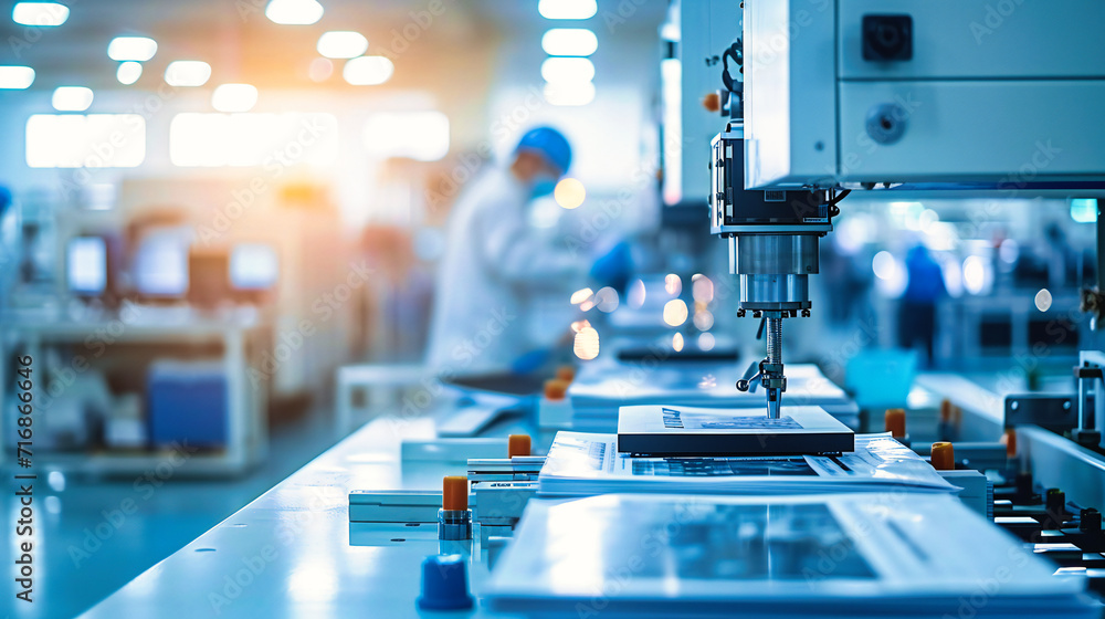 Scientific Advancements: Modern Laboratory with Advanced Equipment for ...