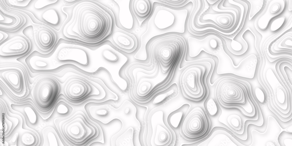 Pattern with lines and dots the stylized height of the topographic map ...