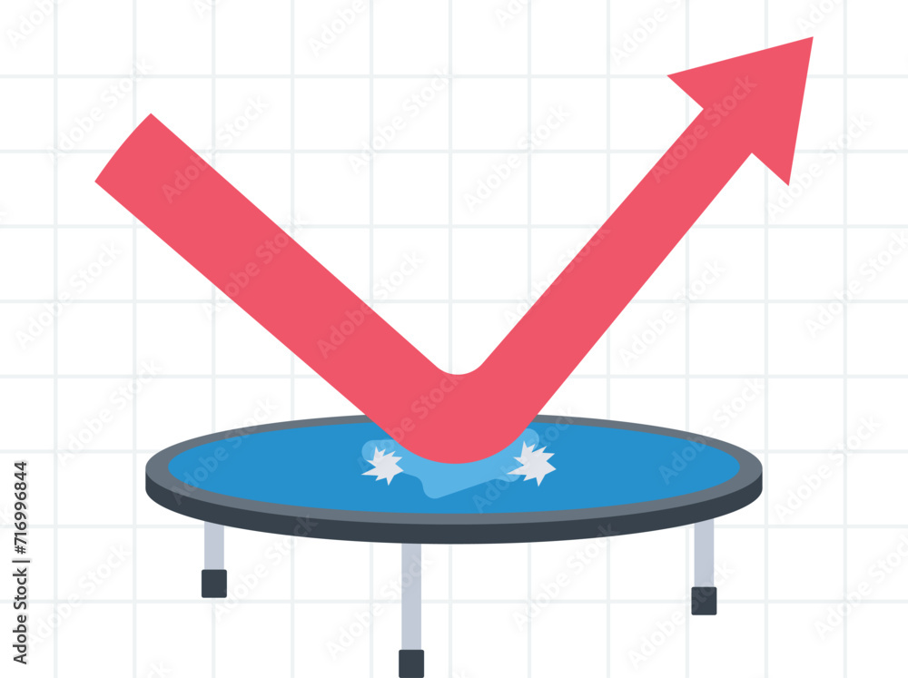 Stock market rebound, Overcome business downfall and grow up, Profit or ...