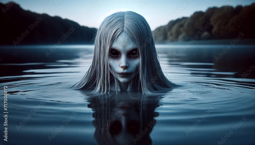water rusalka demonic being living in forests, fields and lakes, slavic ...