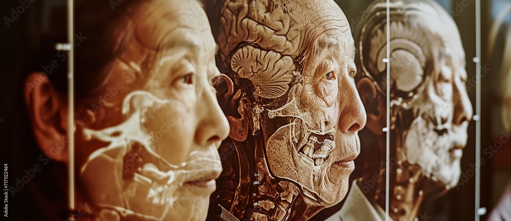 The hauntingly beautiful exhibit featured an array of preserved organs ...