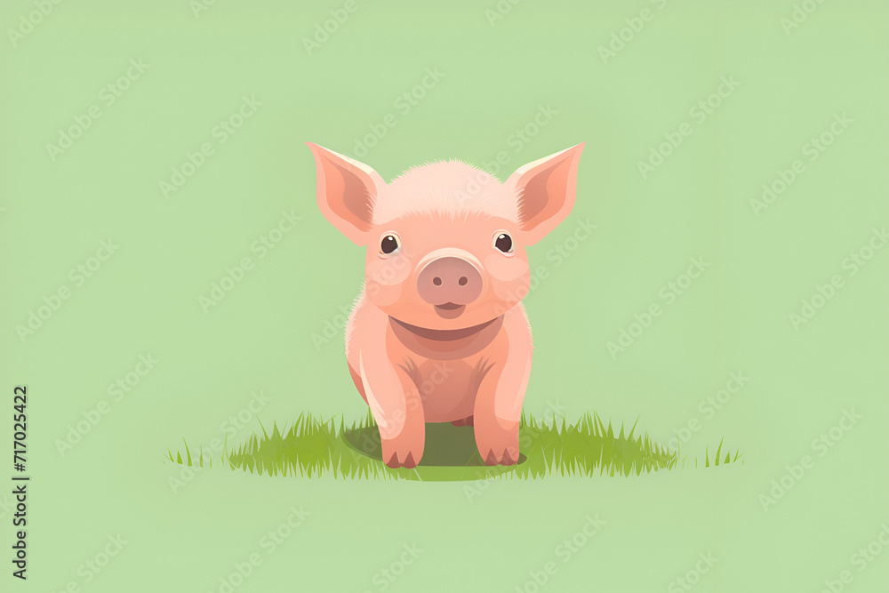 Beautiful Pig Design, Perfect for your Project and Creations or ...
