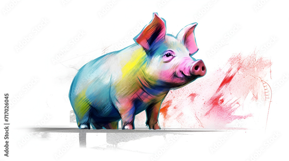 Beautiful Pig Design, Perfect for your Project and Creations or ...