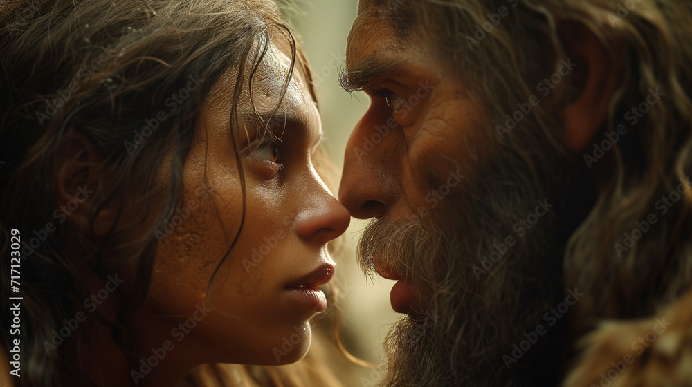 Hyper-realistic Intimacy: Hunter Gatherers, Neanderthals in Close-up, A ...