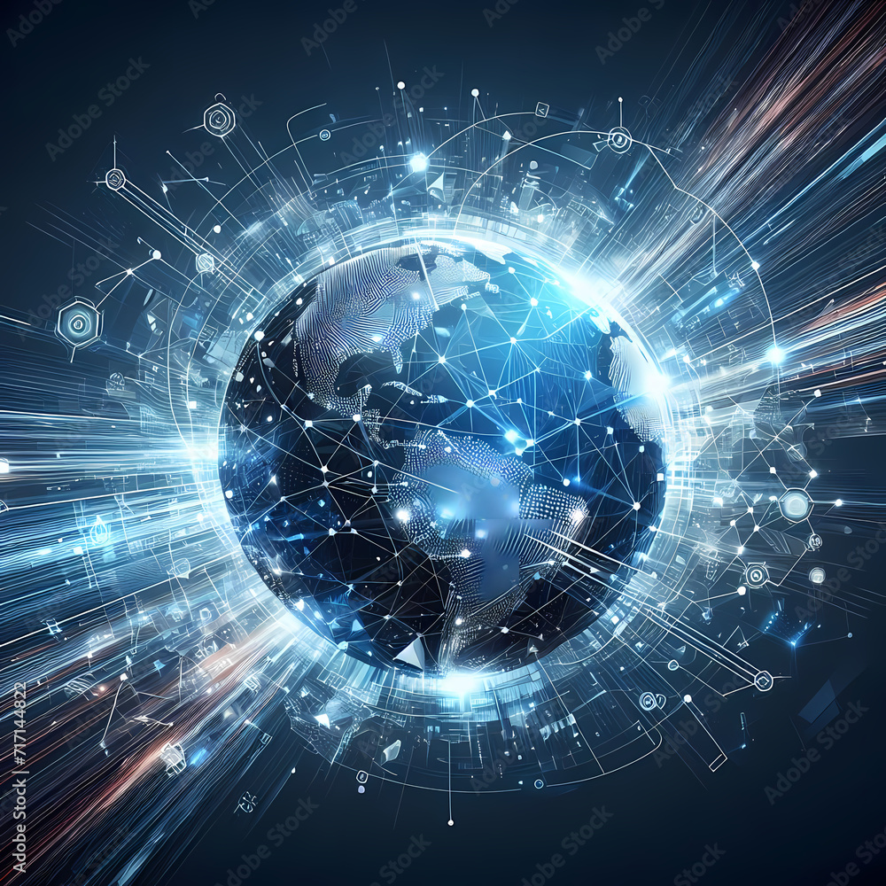 a visually compelling abstract network vector concept featuring a world ... a visually compelling abstract network vector concept featuring a world ...