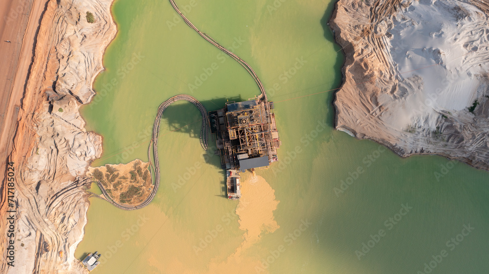 Drone View of Kenmare Resources plc is an established mining company ...