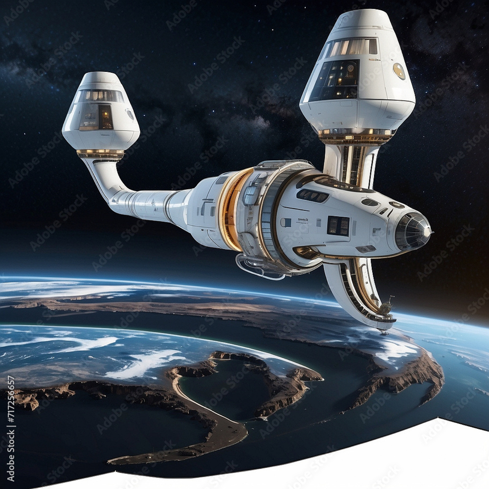 Architect a Commercial Space Station. Employ AI for cutting-edge design ...