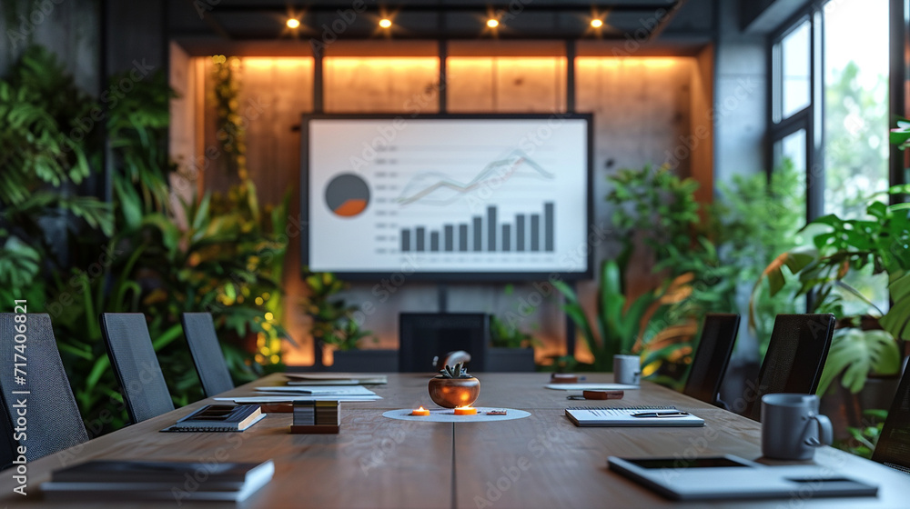 Maximize business meetings with a blank screen in conference rooms for ...