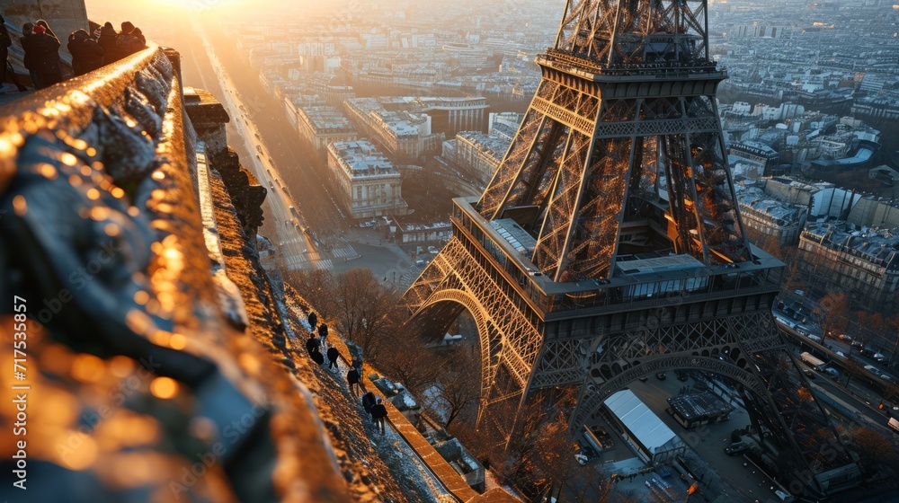 Iconic Views Reimagined: Fresh Angles on Famous Landmarks Stock Photo ...