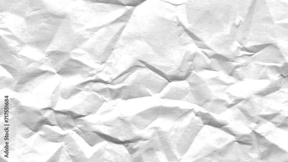crumpled paper texture background animation Stock Video | Adobe Stock