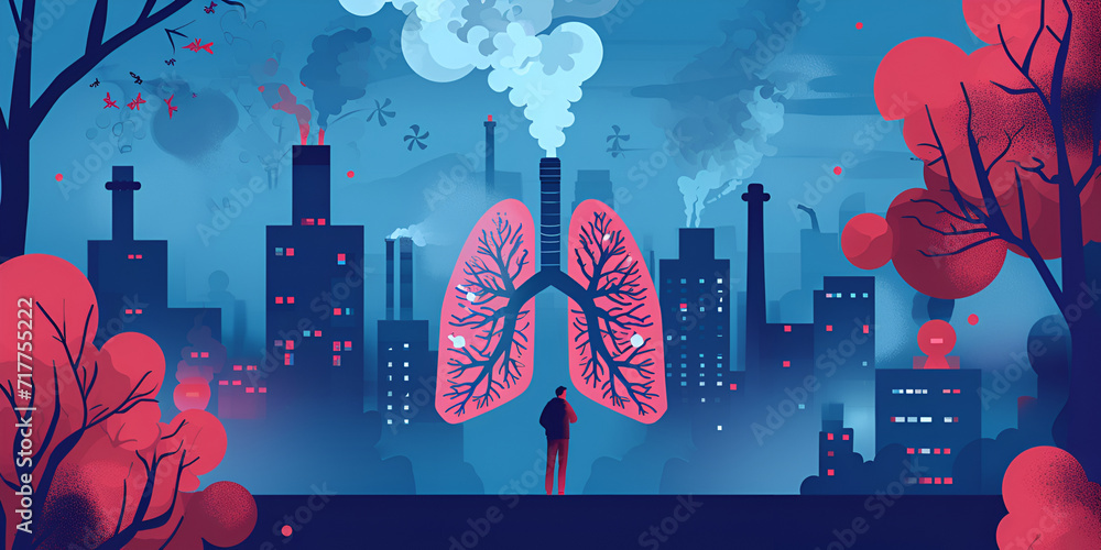 Long term air pollution exposure can damage people's lungs, nerves ...