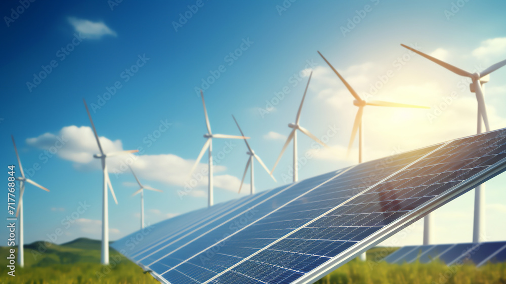 Green energy harnesses natural resources like wind and sunlight ...