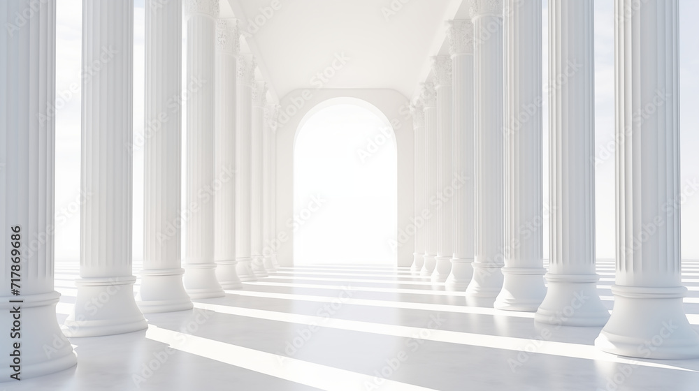 An image of an architectural symmetrical structure in the form of ...