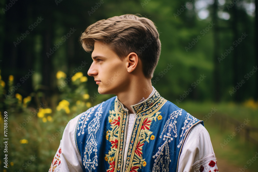 Generative AI picture photo of attractive nice ukrainian man in ...