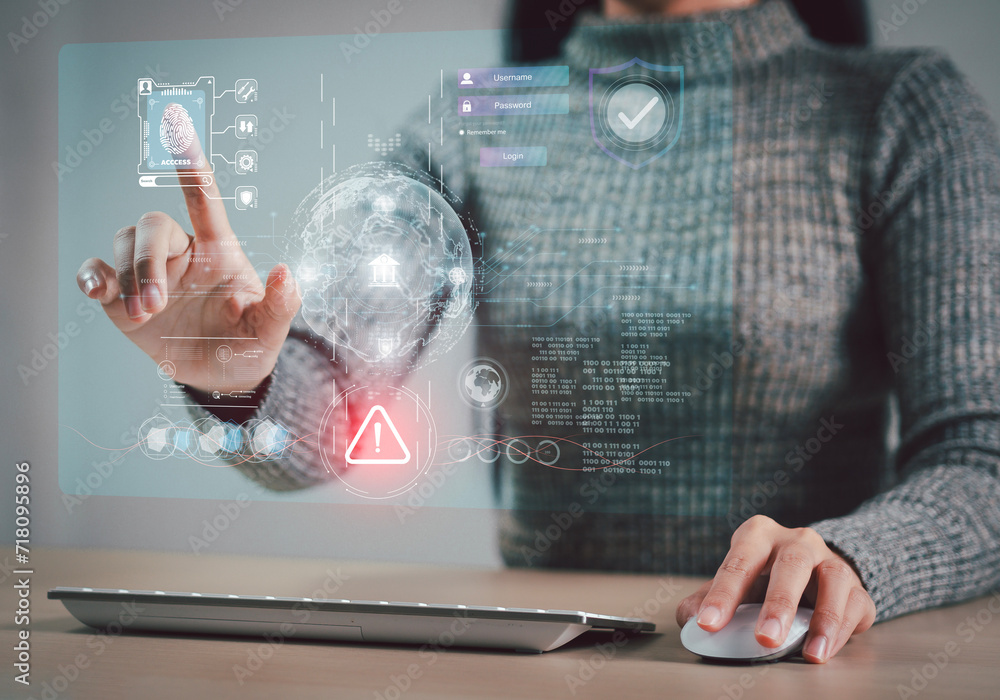 Foto de biosecurity Innovative technology to combat digital cybercrime ...