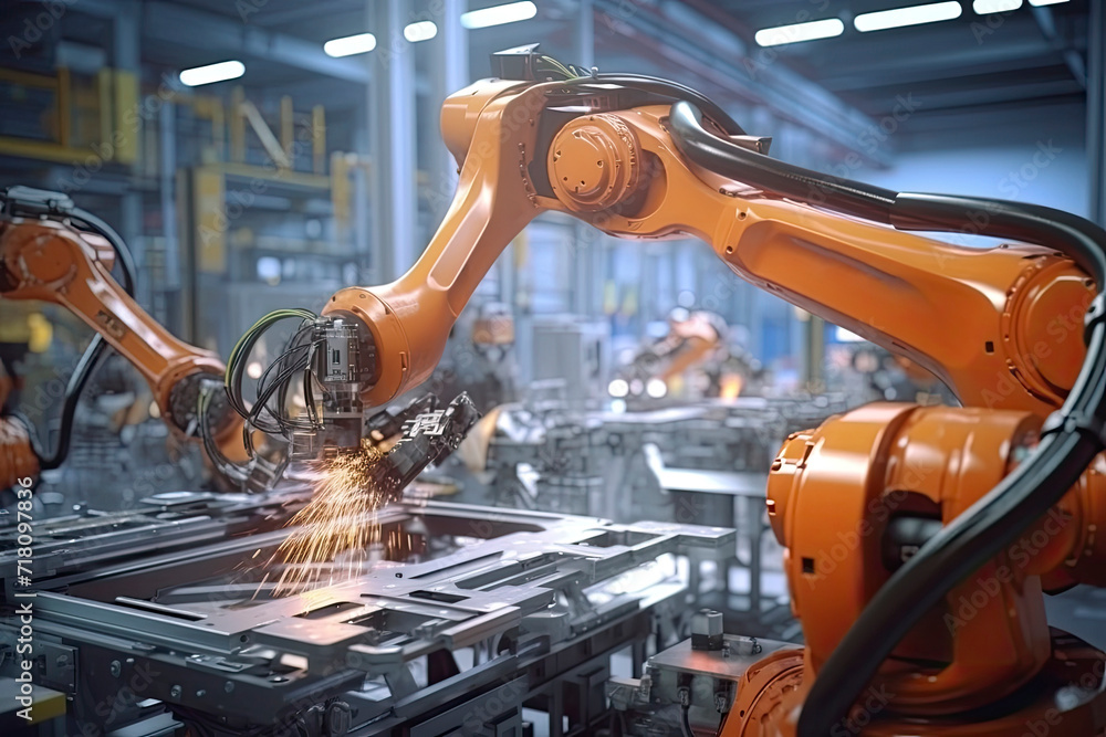 This high-tech machinery represents the cutting-edge of Industry ...